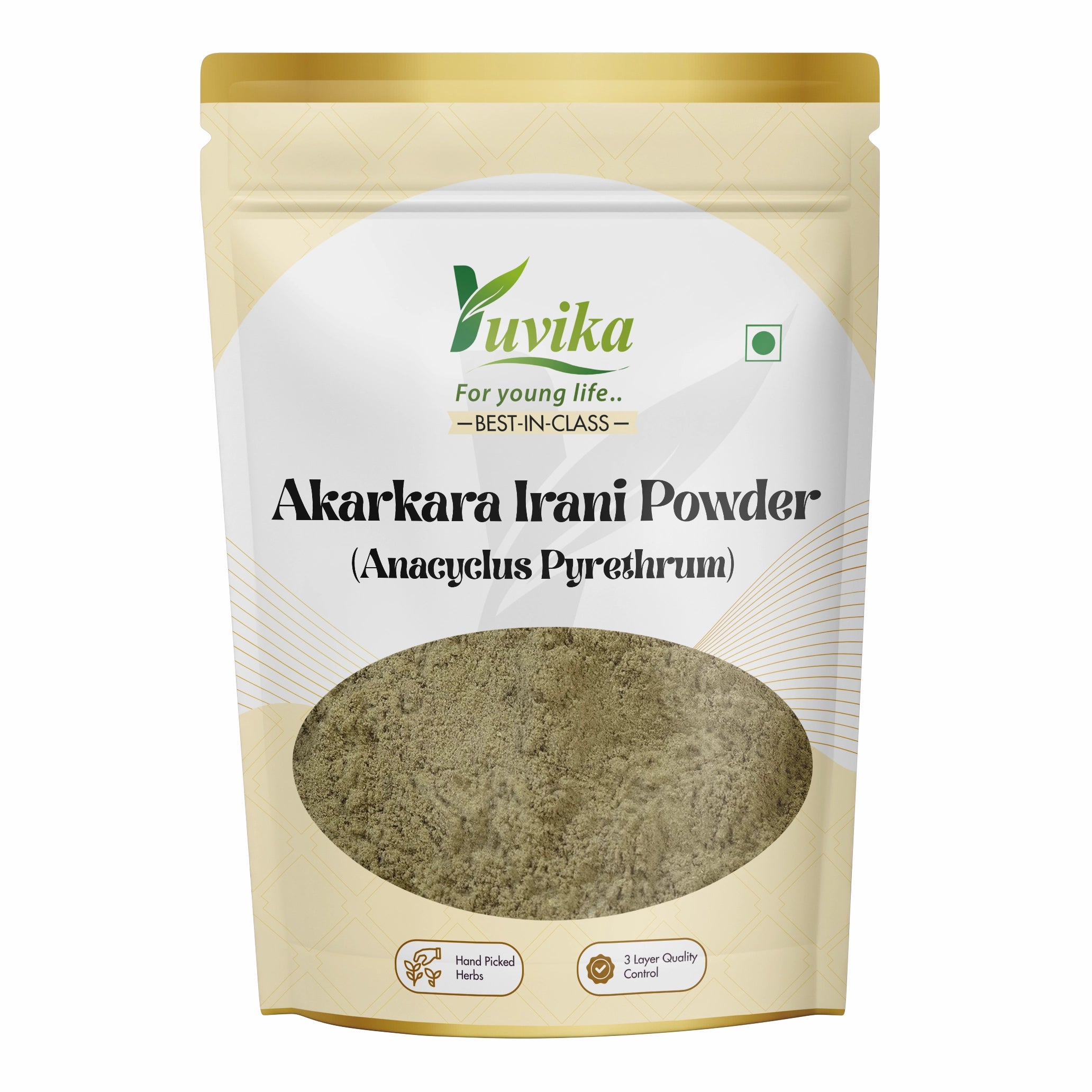 Akarkara Irani Powder - Anacyclus Pyrethrum – Yuvika Herbs Ayurveda