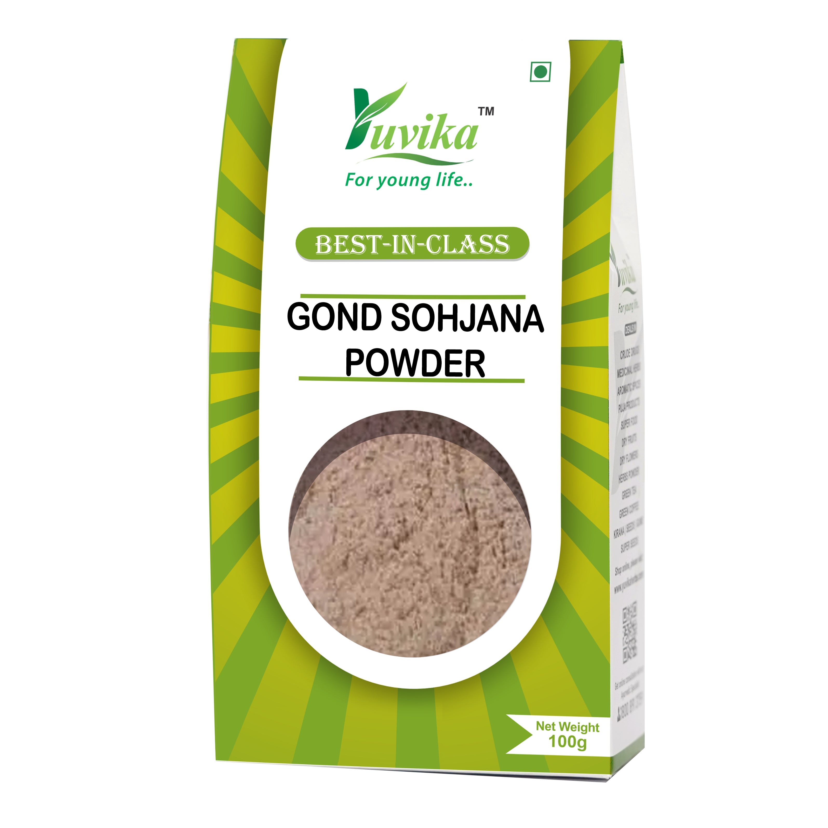 Gond Sohjana Powder - Phool Supari Lal - Moringa Gum – Yuvika Herbs ...