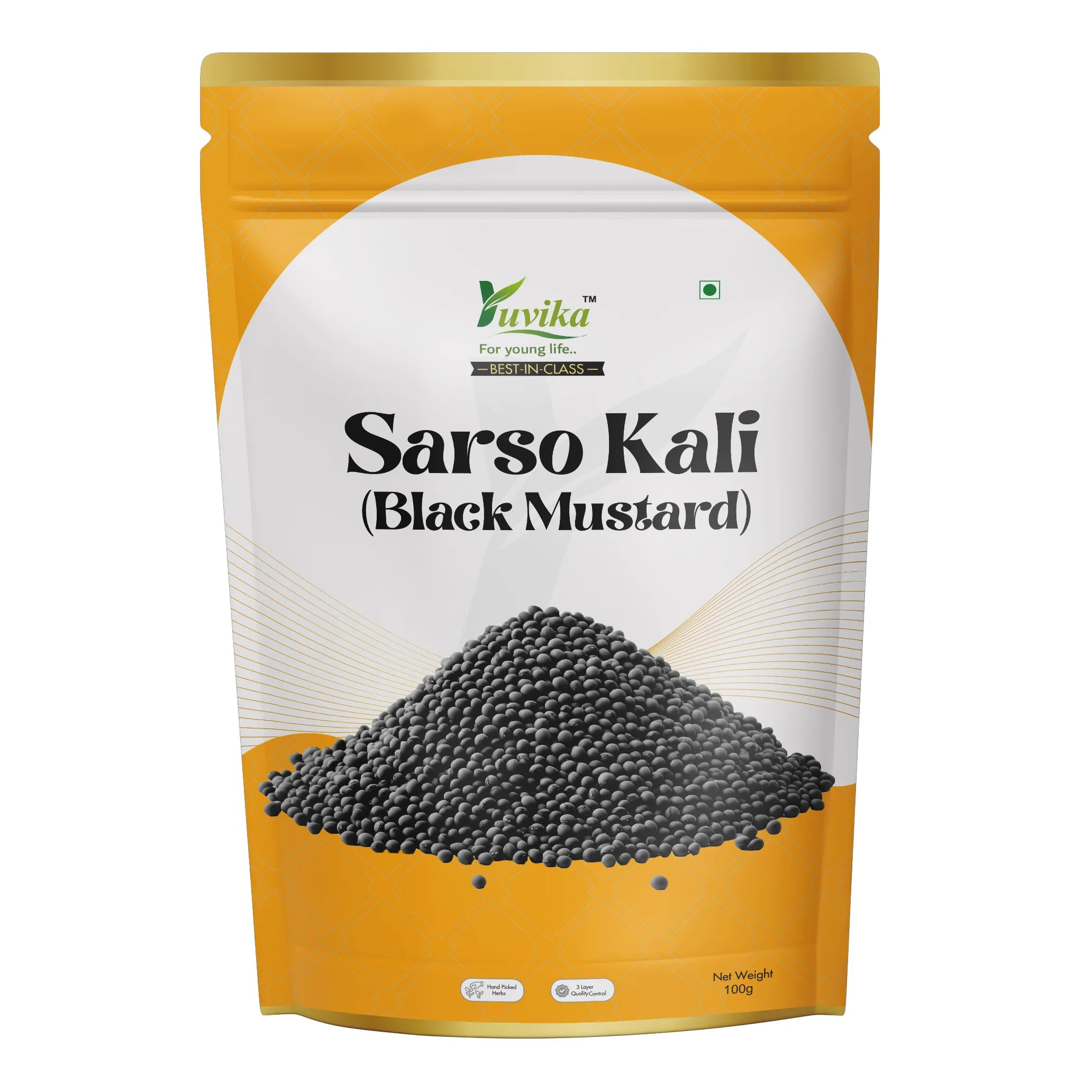 Sarso Kali - Black Mustard (100gm) – Yuvika Herbs Ayurveda